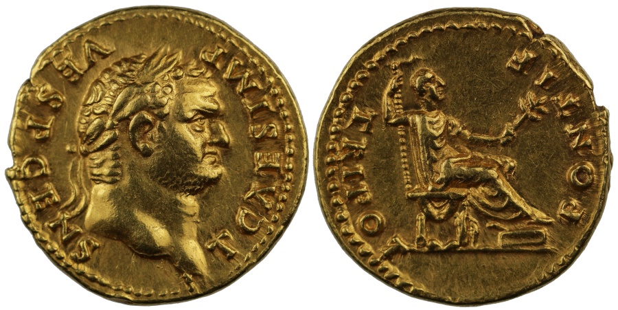 Titus, Gold Aureus | Roman Imperial Coins