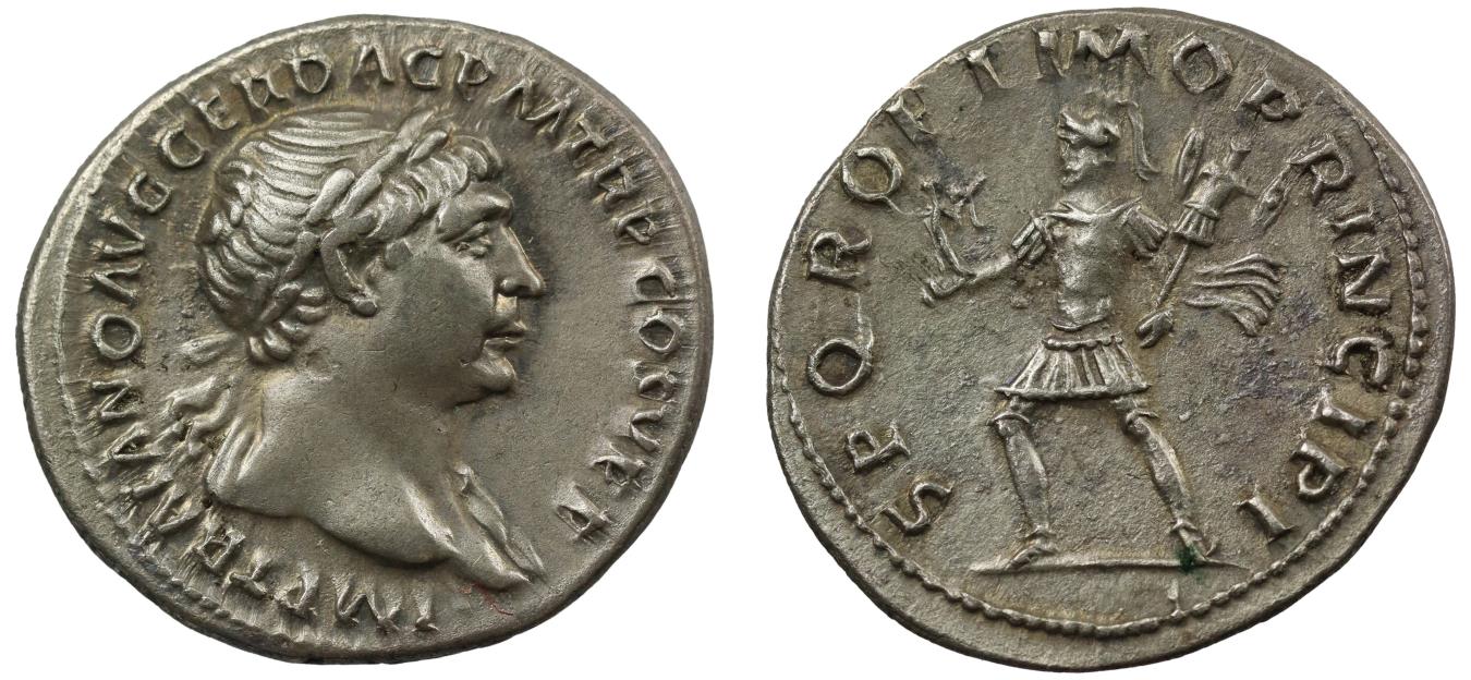 Trajan, Silver Denarius. | Roman Imperial Coins