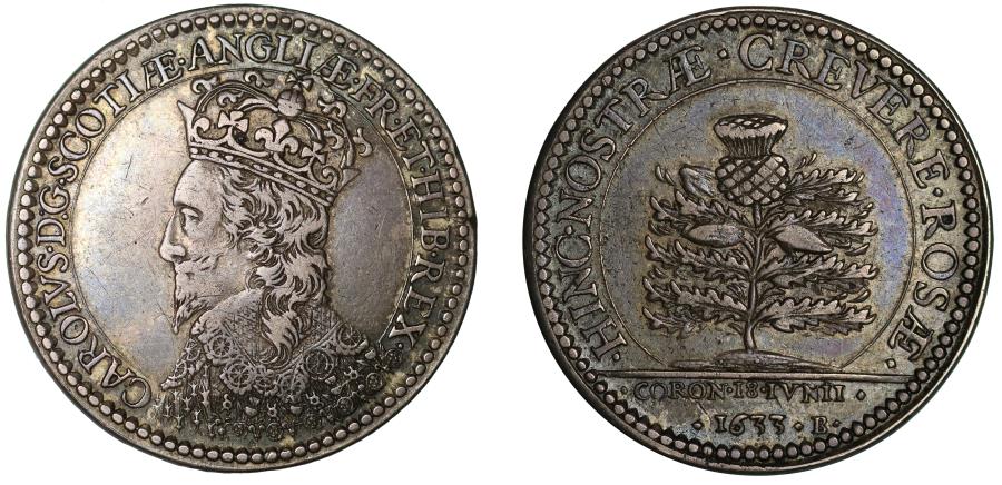 Charles I, Scottish Coronation, 1633. | Tokens & Medals