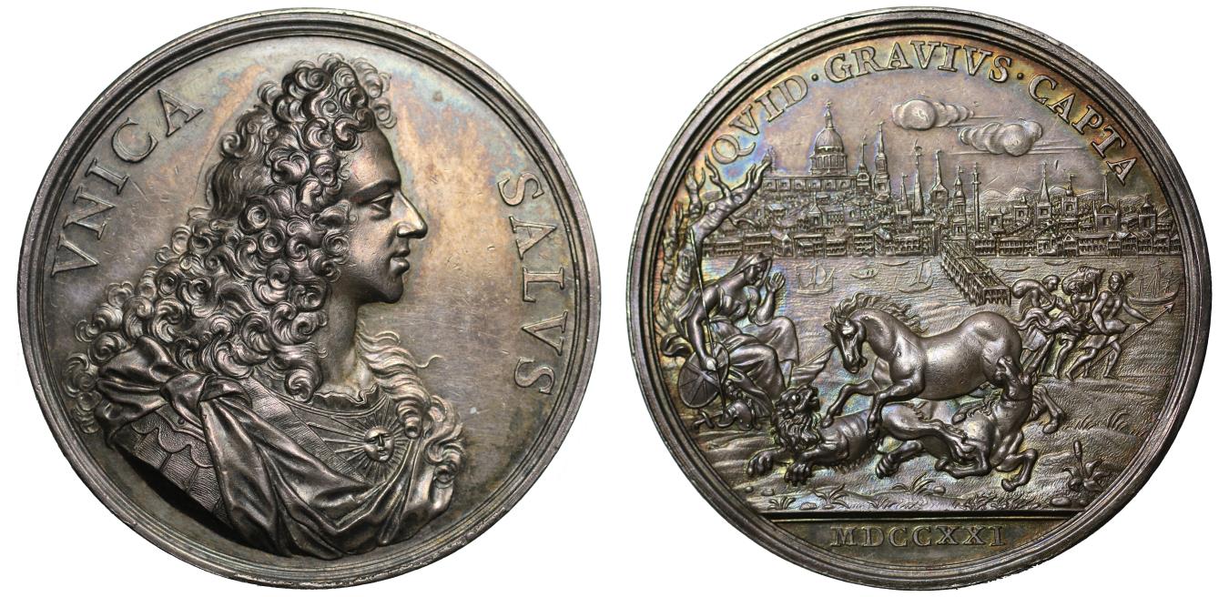 James (III), The Only Safeguard, 1721. | European Coins
