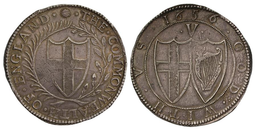 Commonwealth 1656 Crown 6/4 | European Coins