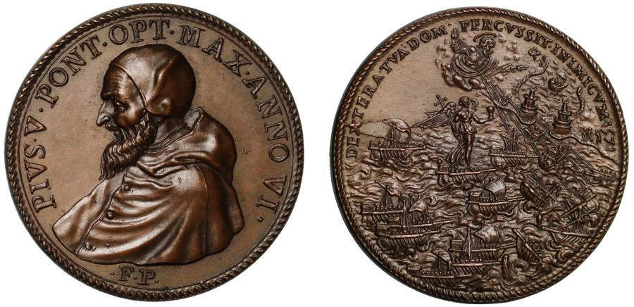 The Battle of Lepanto, 1571. | Tokens & Medals