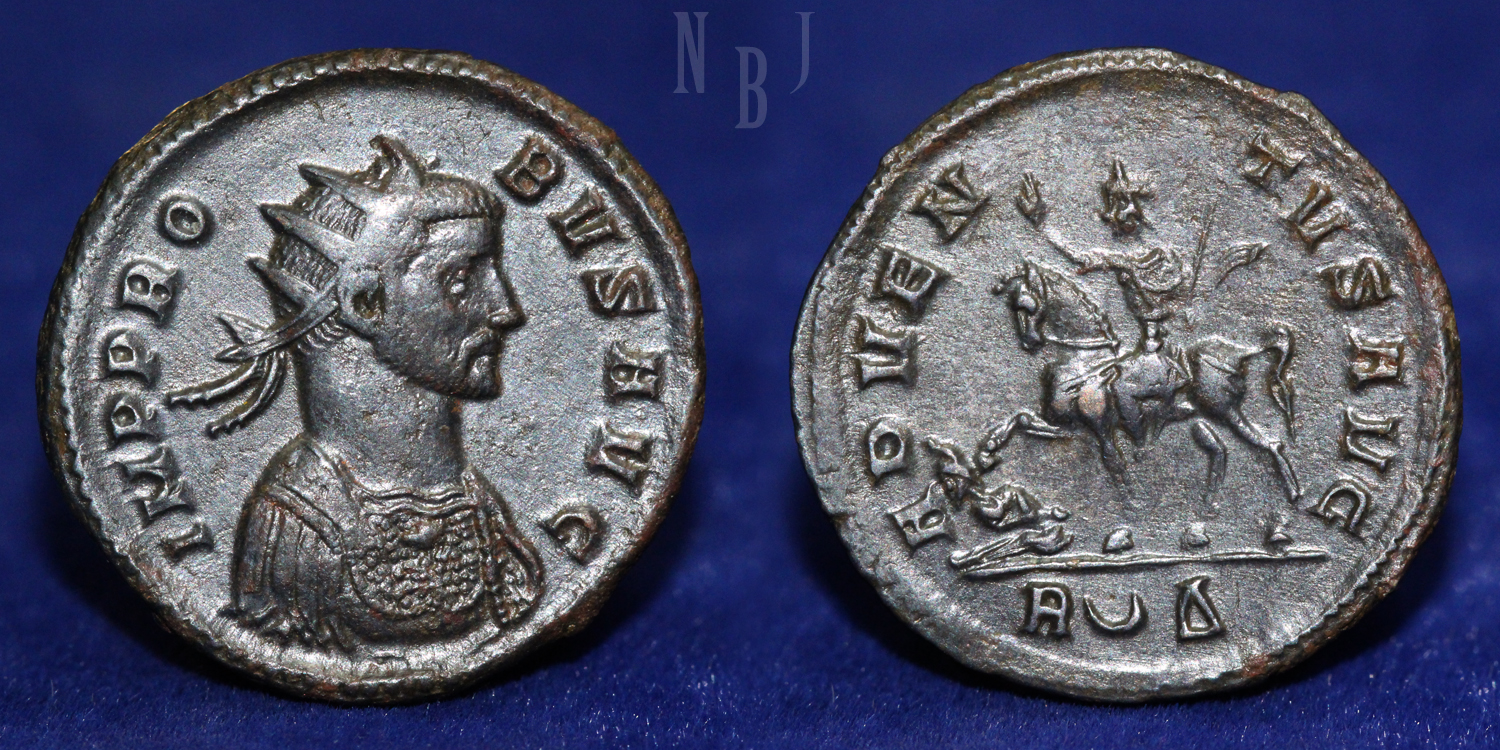 ROMAN EMPIRE: Probus. 276-282 AD. Antoninianus. Rome mint, 4th officina ...