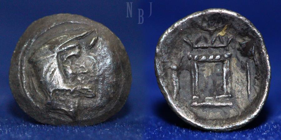 Kingdom of Persis, Artaxerxes I (3rd century B.C.), Obols, 0.52gm, Good ...