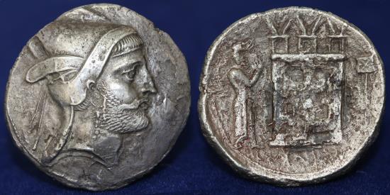 KINGDOM OF PERSIS Bagadat AR Tetradrachm Early to mid 3rd century BC ...