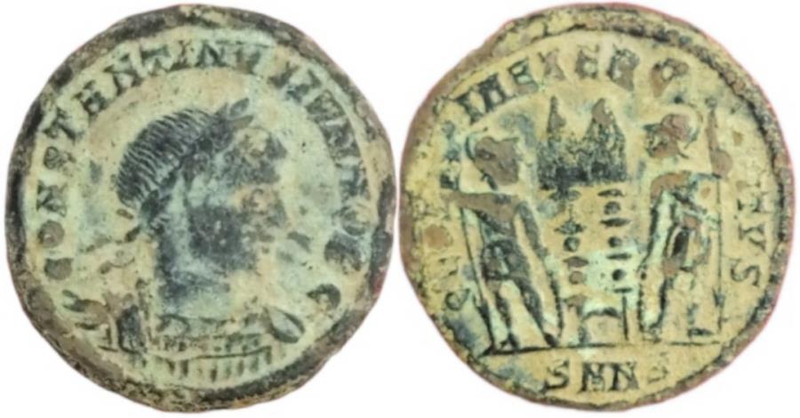 CONSTANTINE II .322-323 AD. | Roman Imperial Coins