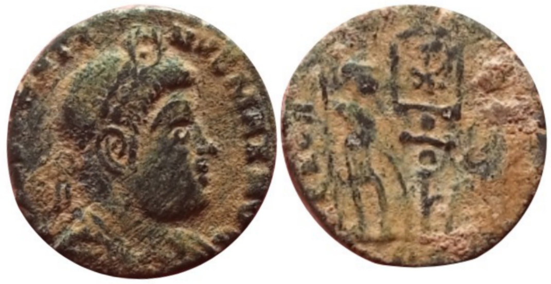 Constantine II. With a Chi-Rho Christogram. | Roman Imperial Coins
