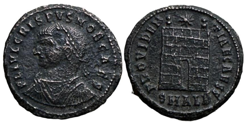Crispus Caesar 318-319 AD. | Roman Imperial Coins