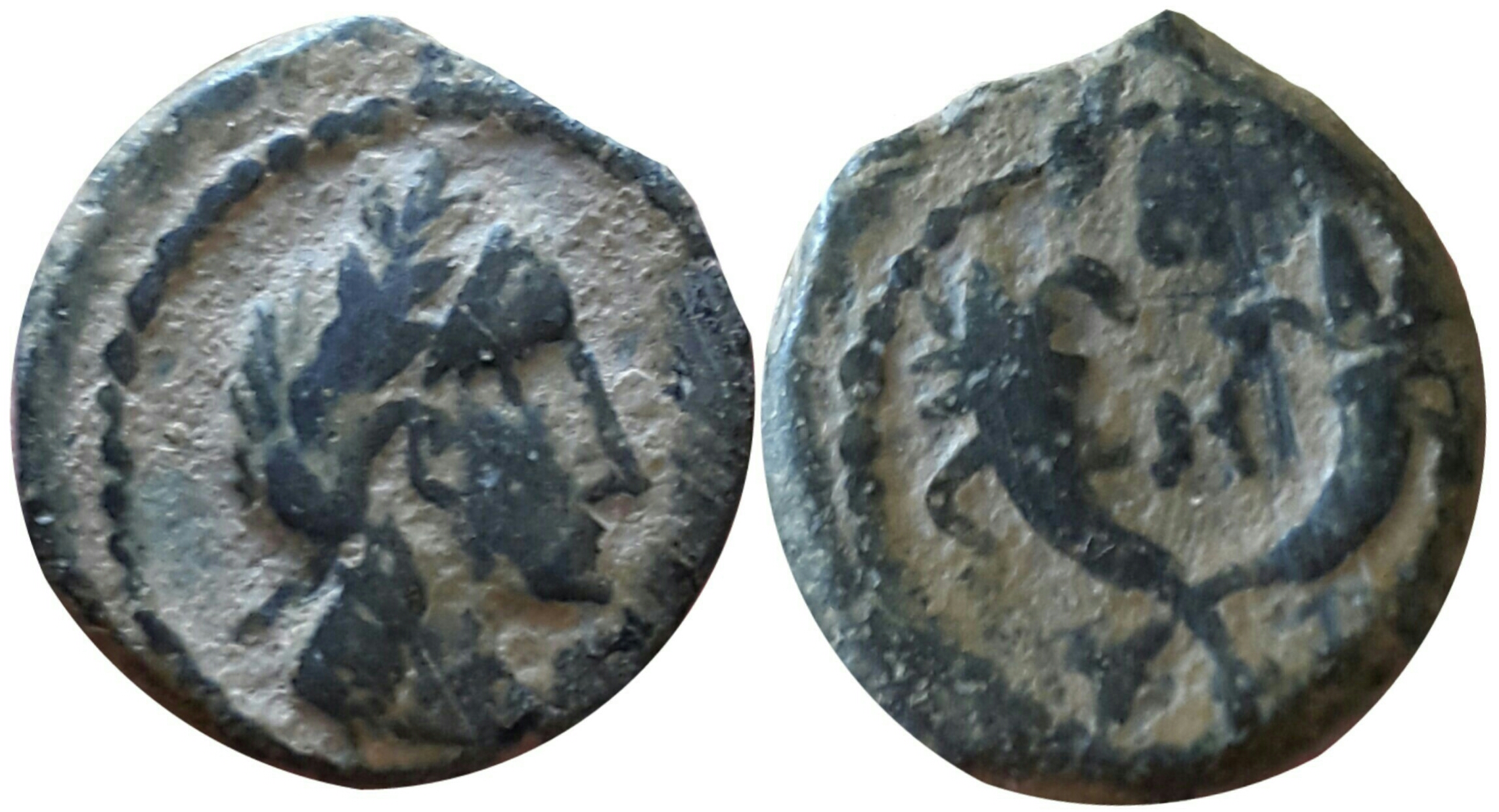 Aretas IV , 9 BC - 40 AD . | Ancient Eastern Coins