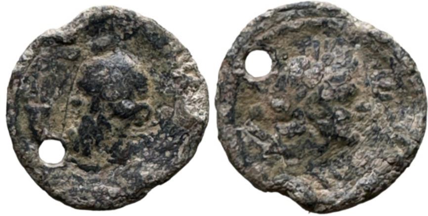 Lead Tessera token . Egypt | Roman Imperial Coins