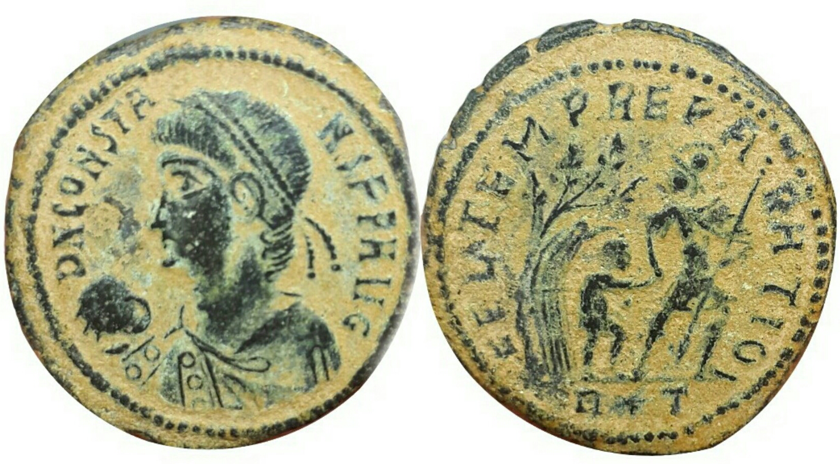 Constans AE3. 348-350 AD. | Roman Imperial Coins