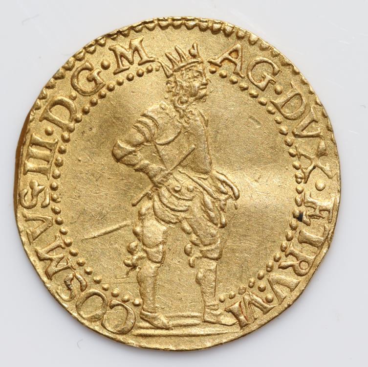 Coins of Italian mints Livorno Cosimo III de'Medici, 1670-1720. Ongaro ...