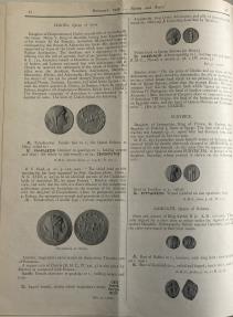 Spink & Son Numismatic Circular vol XLIX-XLVII (1936 to 1939) SCARCE