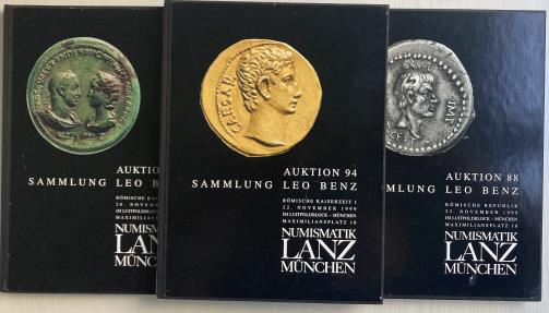 Numismatik Lanz Auktion 88, 94 & 100 - The Leo Benz Collection - Roman ...