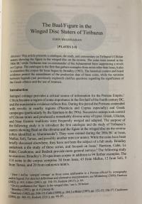 Shannahan J. - The Baal / Figure in the Winged Disc Staters of Tiribazus.