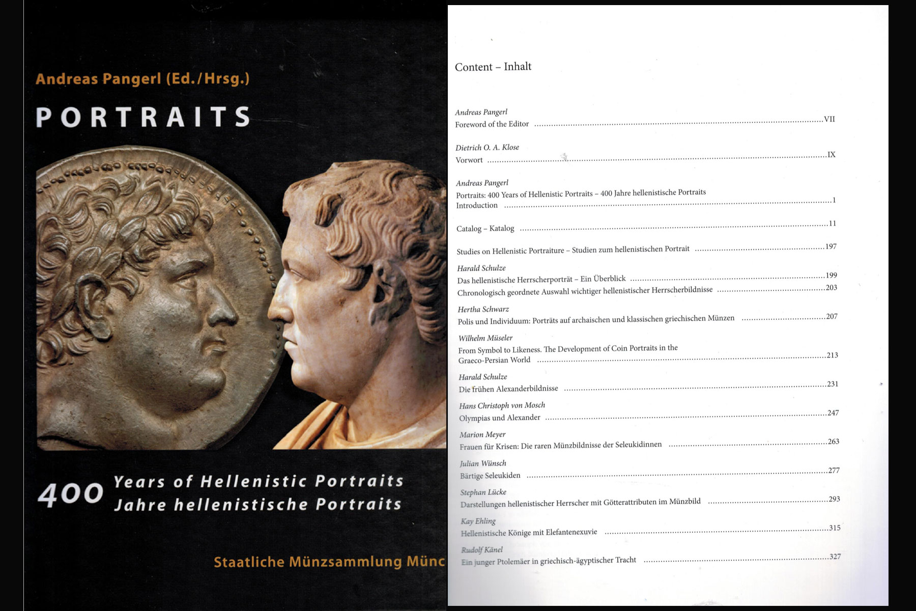Andreas Pangerl, 400 Years of Hellenistic Portraits. A magnificent ...