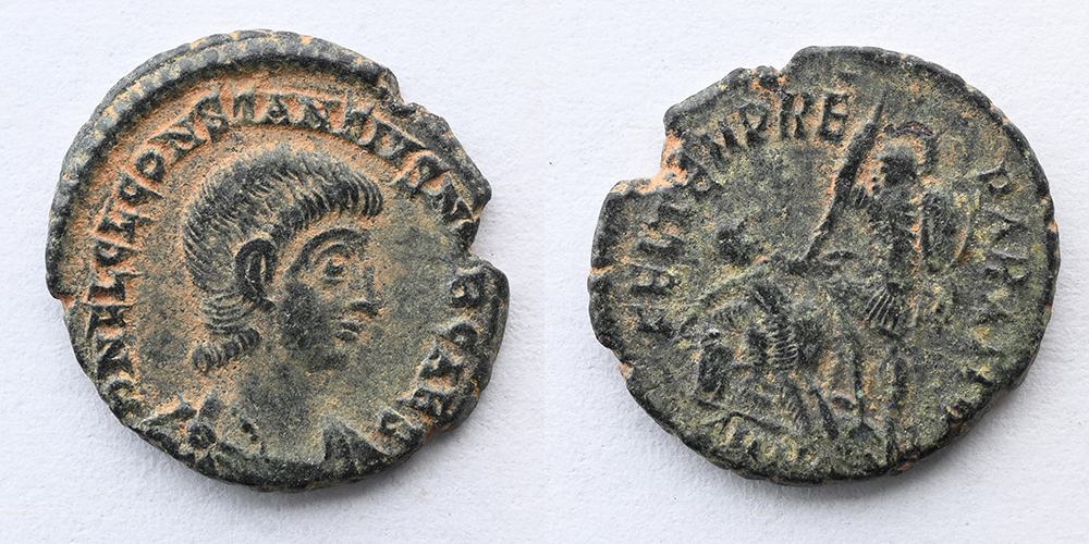 ROMAN EMPIRE: Constantius Gallus, AE Follis (17mm, 2.41g) | Roman ...