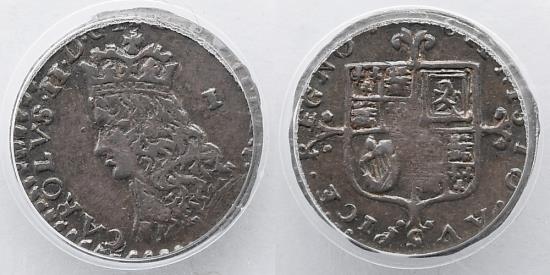 GREAT BRITAIN: Charles II Silver Penny (1600-1602), 2nd Hammered Issue ...