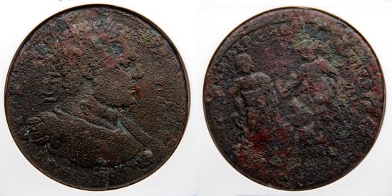 MYSIA. Pergamum: Caracalla (AD 198-217), AE Medallion (44mm), NGC VG ...