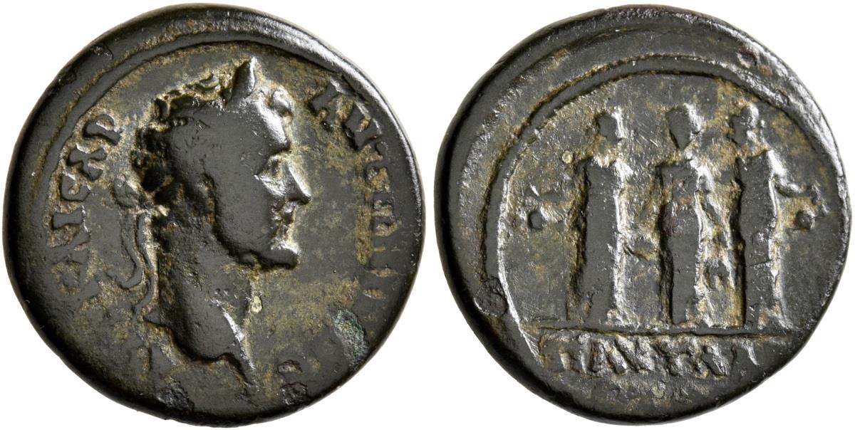 ROMAN PROVINCIAL: Thrace, Pautalia, Antoninus Pius, AE Assarion (19mm ...