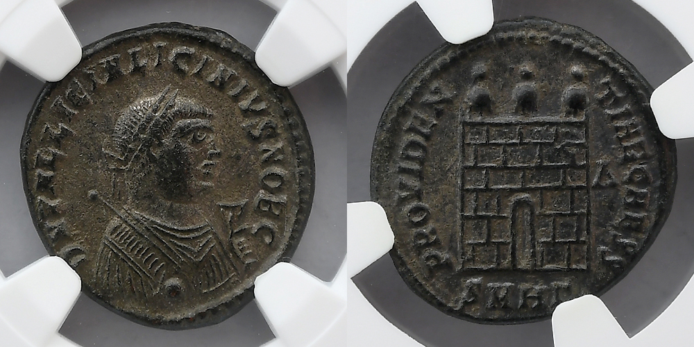 ROMAN EMPIRE: Licinius II as Caesar, AD 317-324, AE3 BI Nummus (2.99g ...