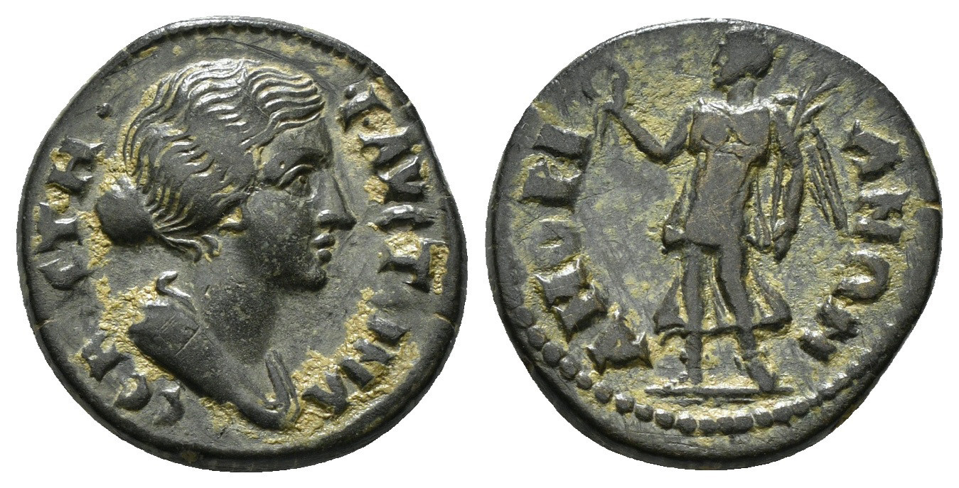 PROVINCIAL: Phrygia, Amorium, Faustina Junior, Augusta, AD 147-175, AE ...