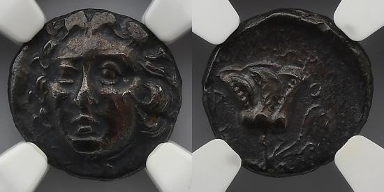 GREEK: Caria, Isl. of Rhodes, c. Early 2nd c. BC, AR Drachm (2.32g ...