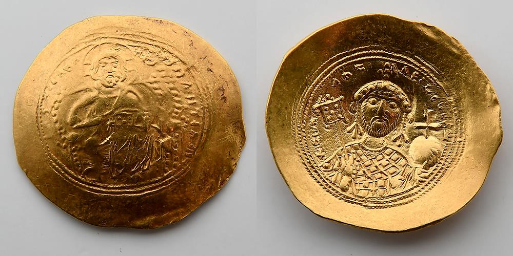 BYZANTINE EMPIRE: Constantine IX Monomachus, AD 1042-1055, Gold AV ...