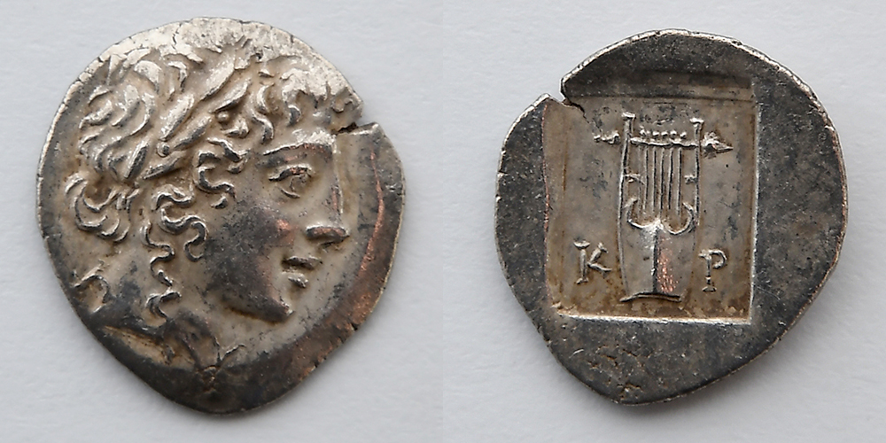 GREEK: Lycian (Lycia) League, c. 48-20 BC, AR Hemidrachm (16-17mm, 1.75g)