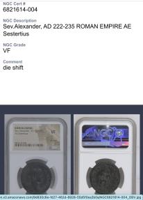 ROMAN EMPIRE: Severus Alexander, AD 222-235, Sestertius (22.30g), NGC ...