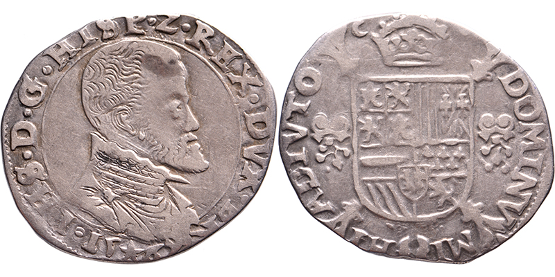 1/5 philipsdaalder Maastricht 1567 | European Coins