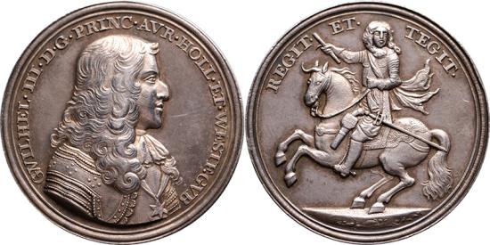 1673. Inname van Naarden door stadhouder Willem III | Tokens & Medals