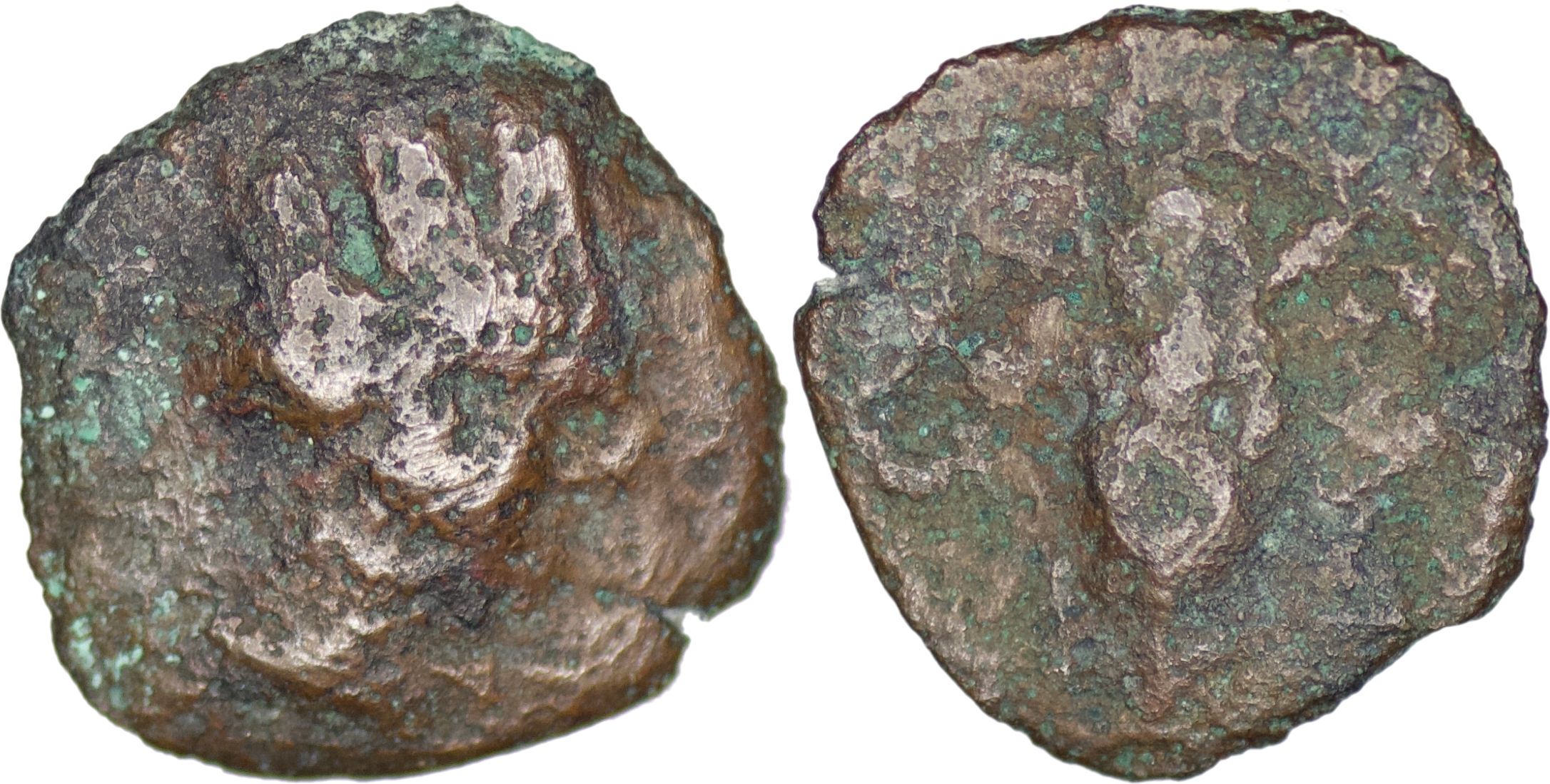PARTHIAN EMPIRE, Mithradates I (164-132 BC), AE chalkous . Susa