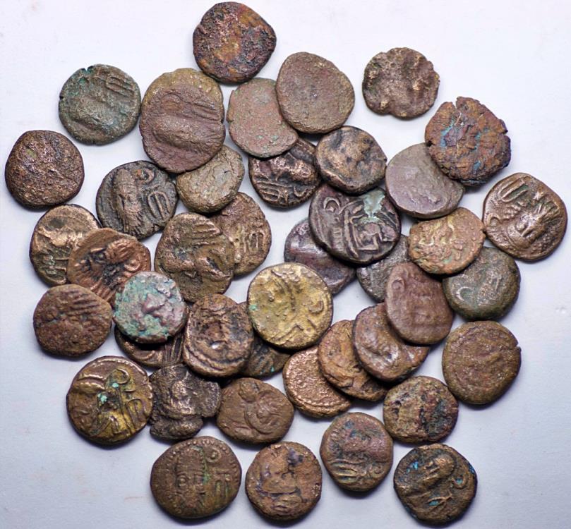 Group lot of 43 AE Elymais coins | Ancient Eastern Coins