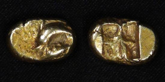 MYSIA - Cyzicus, circa 550-500 BC, Electrum Hecte (1/6th Stater ...
