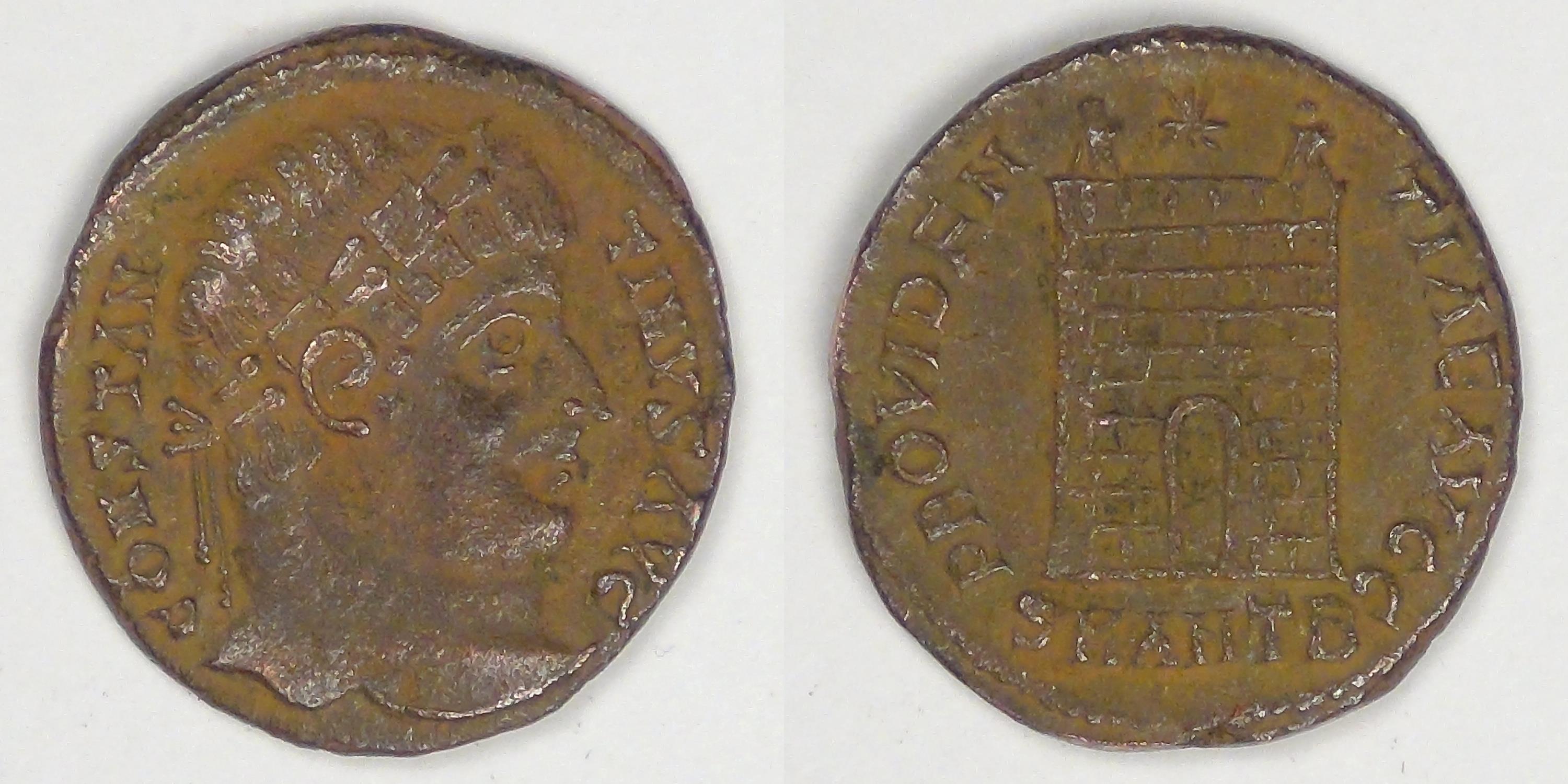 ROMAN EMPIRE, Constantine I (307-337 AD), 325-326 AD, Bi Centenionalis ...