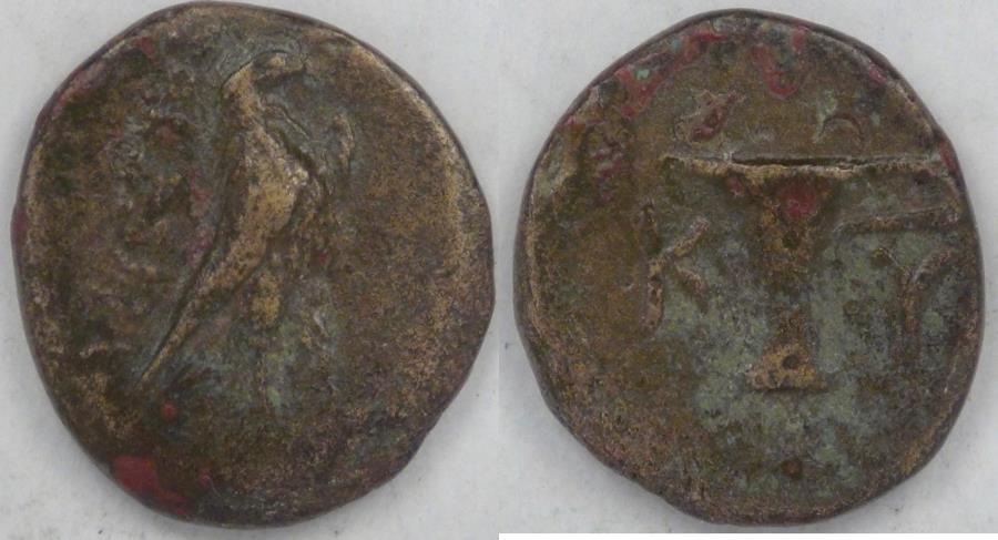 AEOLIS - Kyme, circa 250-200 BC, AE19, Very Fine | Greek Coins