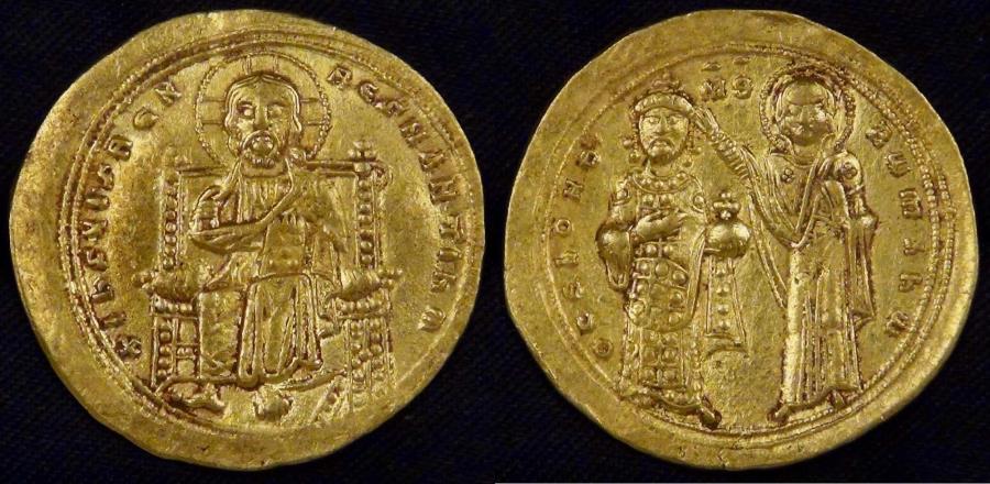 BYZANTINE EMPIRE, Romanus III Argyrus (1028-34 AD), Gold Histamenon ...