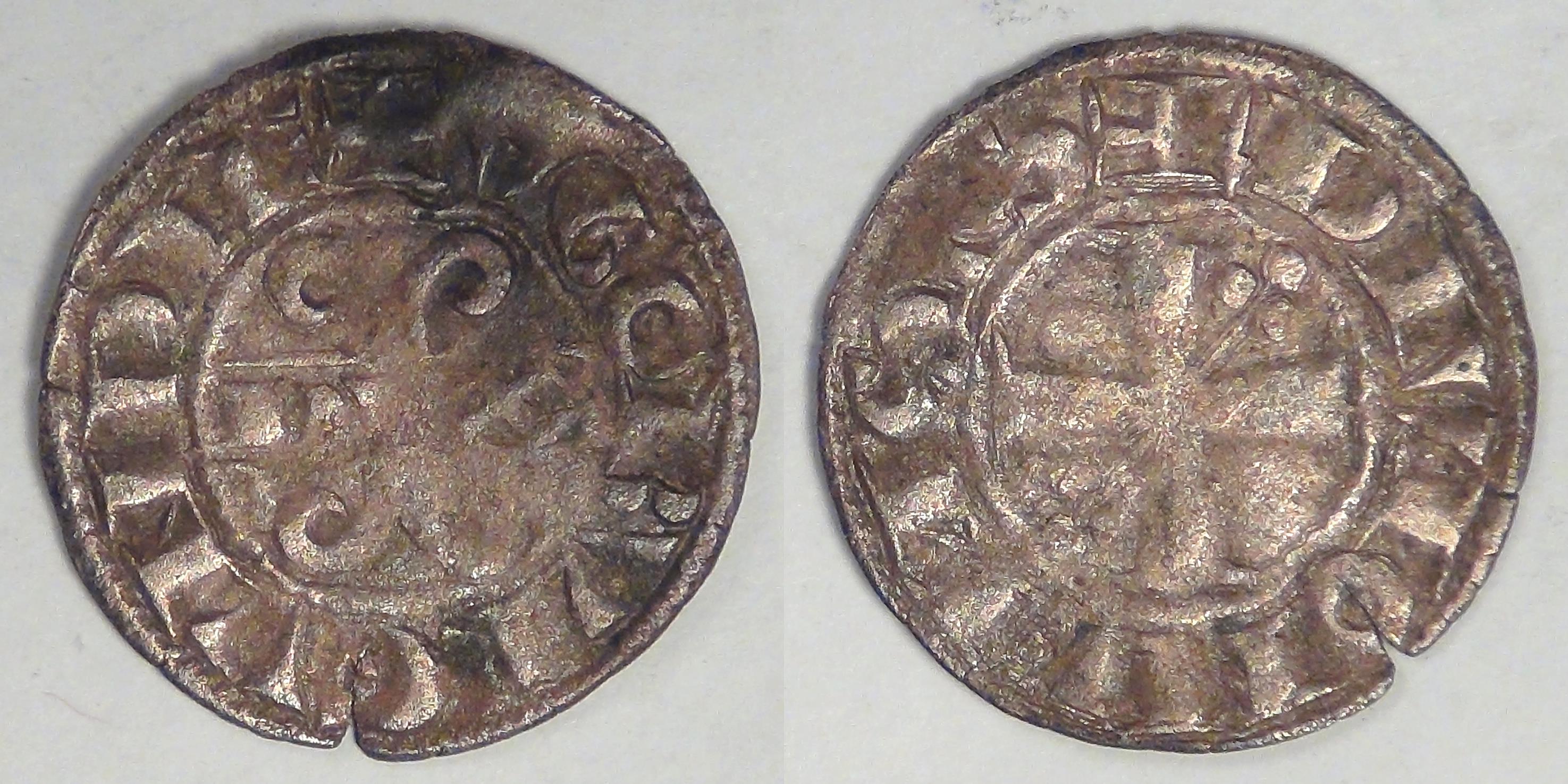 FRANCE - Duchy of Burgundy, Hugh IV, ND (1218-1272), AR Denier, about ...