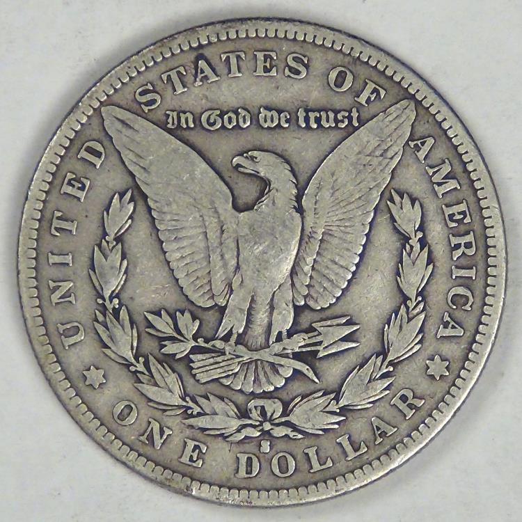 1893-S Morgan Dollar graded VG-8 by PCGS | Dollars