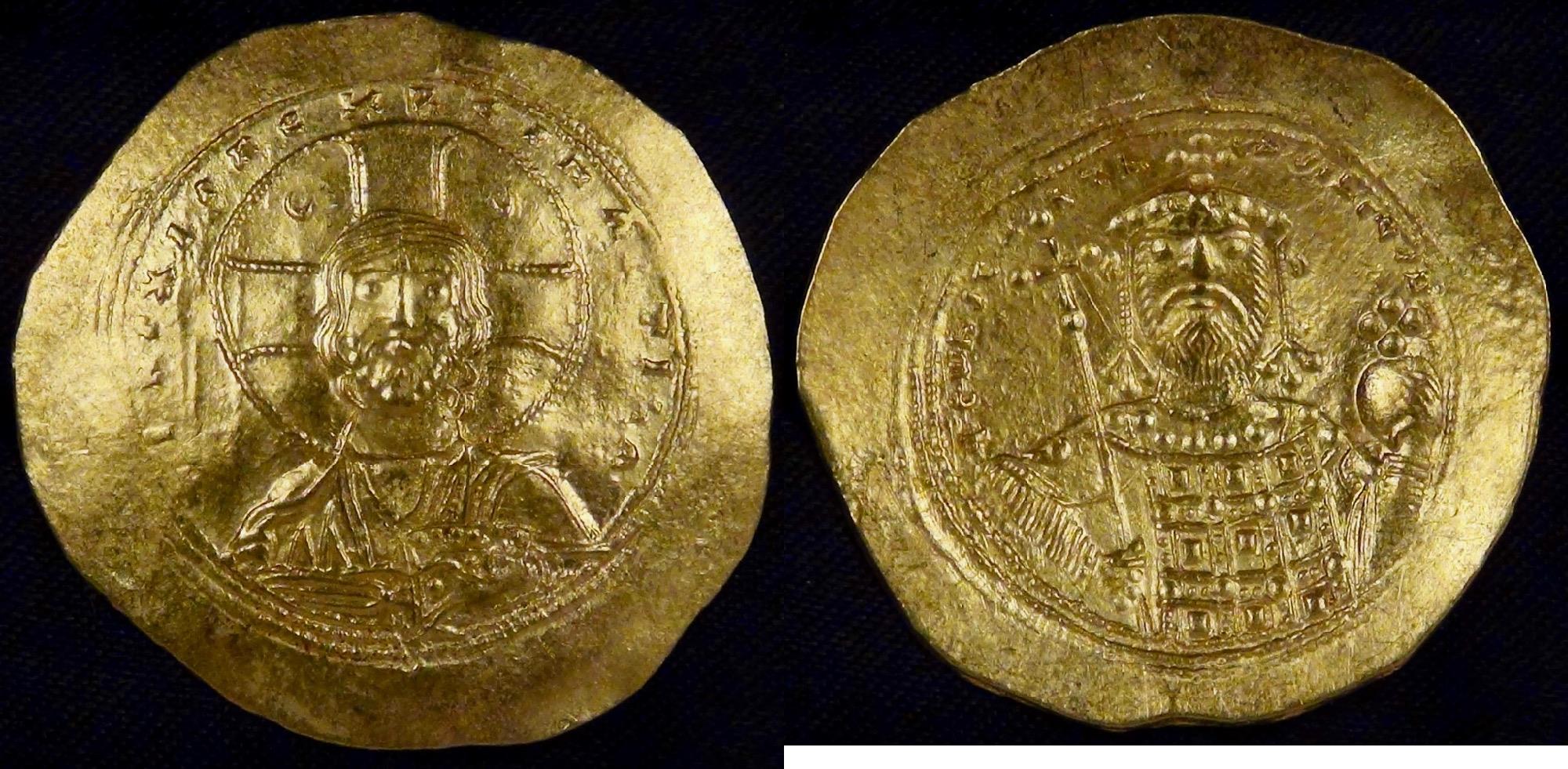 BYZANTINE EMPIRE, Constantine IX Monomachus (1042-1055 AD), Gold ...