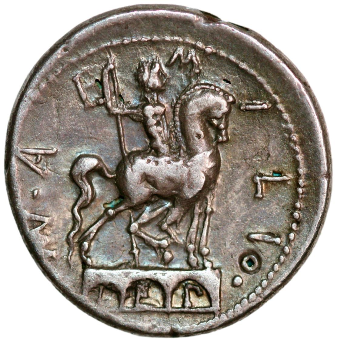 Denarius from Mn. Aemilio Lep (114/113 BC) | Greek Coins