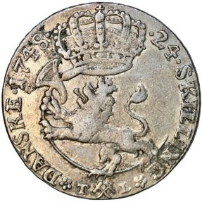 Norway, 24 skilling 1748 | European Coins