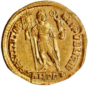 Solidus (gold!) from Emperor Valens (366-367 AD) | Greek Coins
