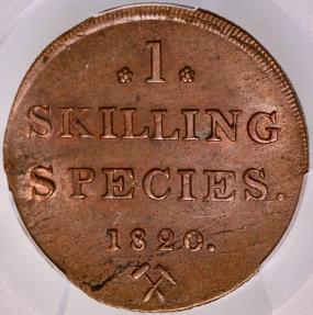 Norway, 1 skilling 1820 | European Coins
