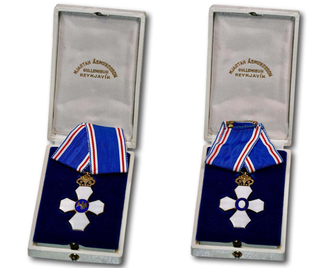 Iceland, Knight Badge from the Order of the Falcon | Tokens & Medals