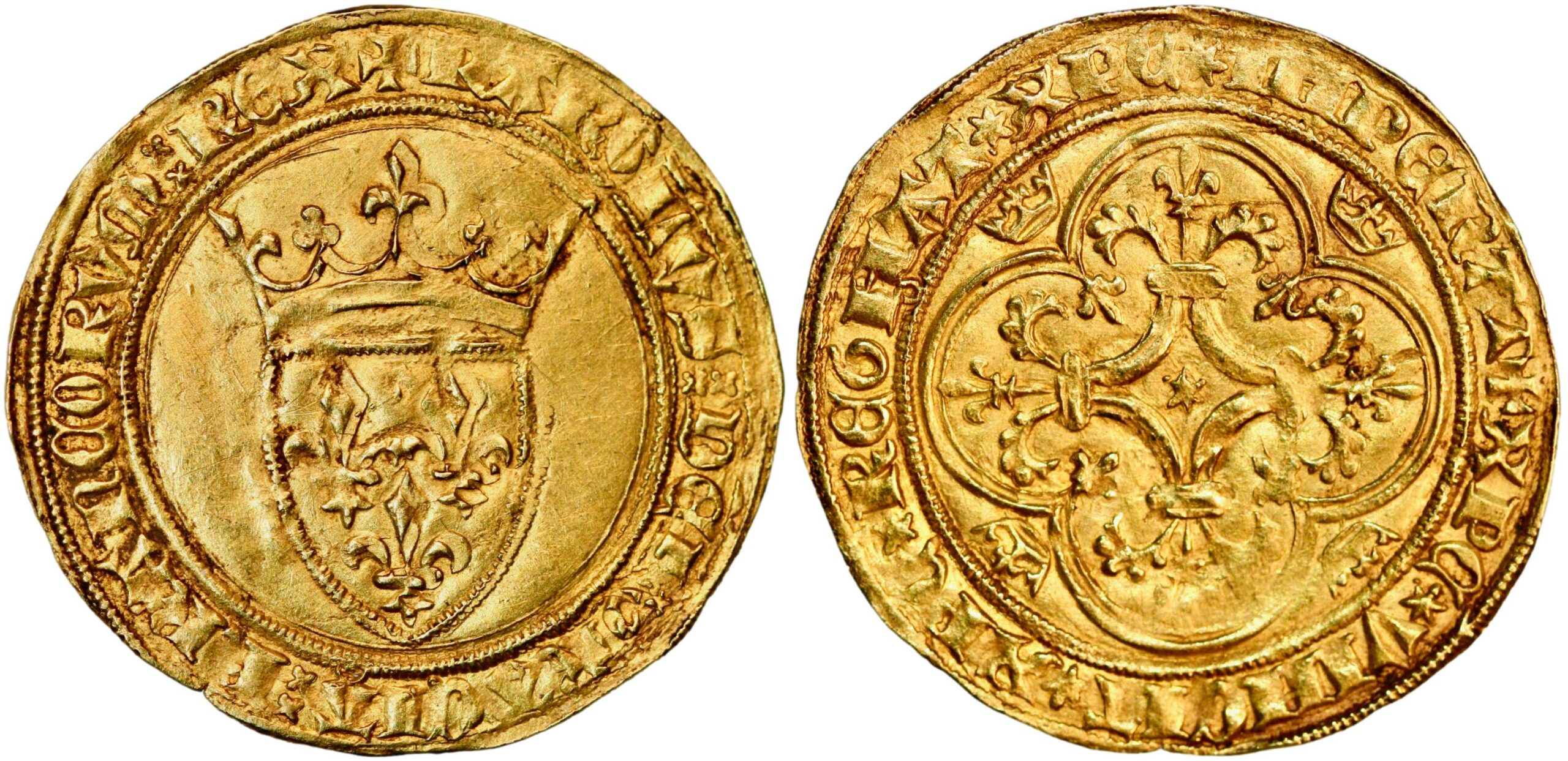 France, Ecu d'or (gold!) 1423 | Miscellaneous