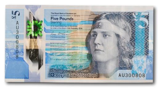 Scotland, 5 pounds 2016 | World Paper Money