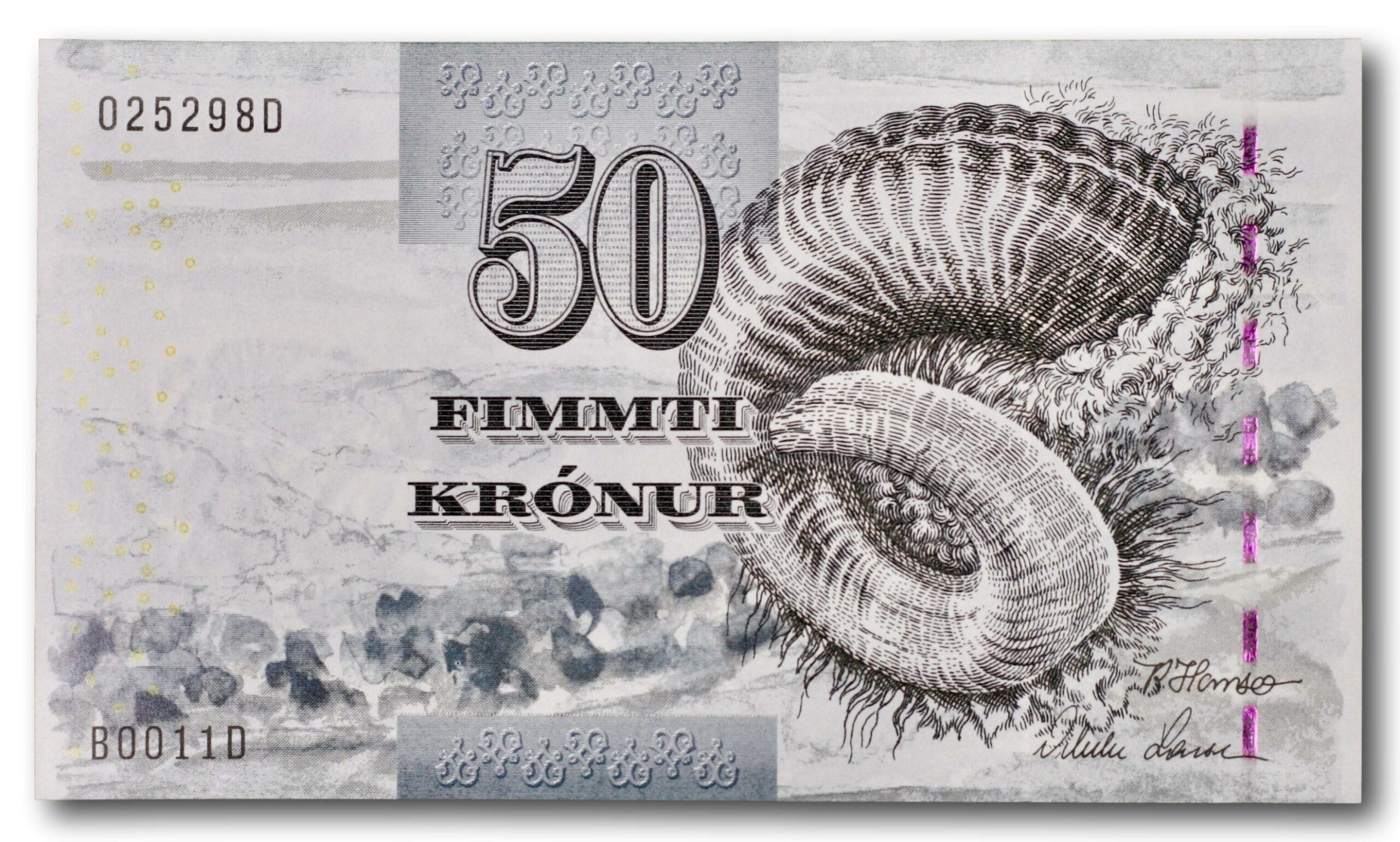 Faroe Islands, 50 krónur 2002 | World Paper Money