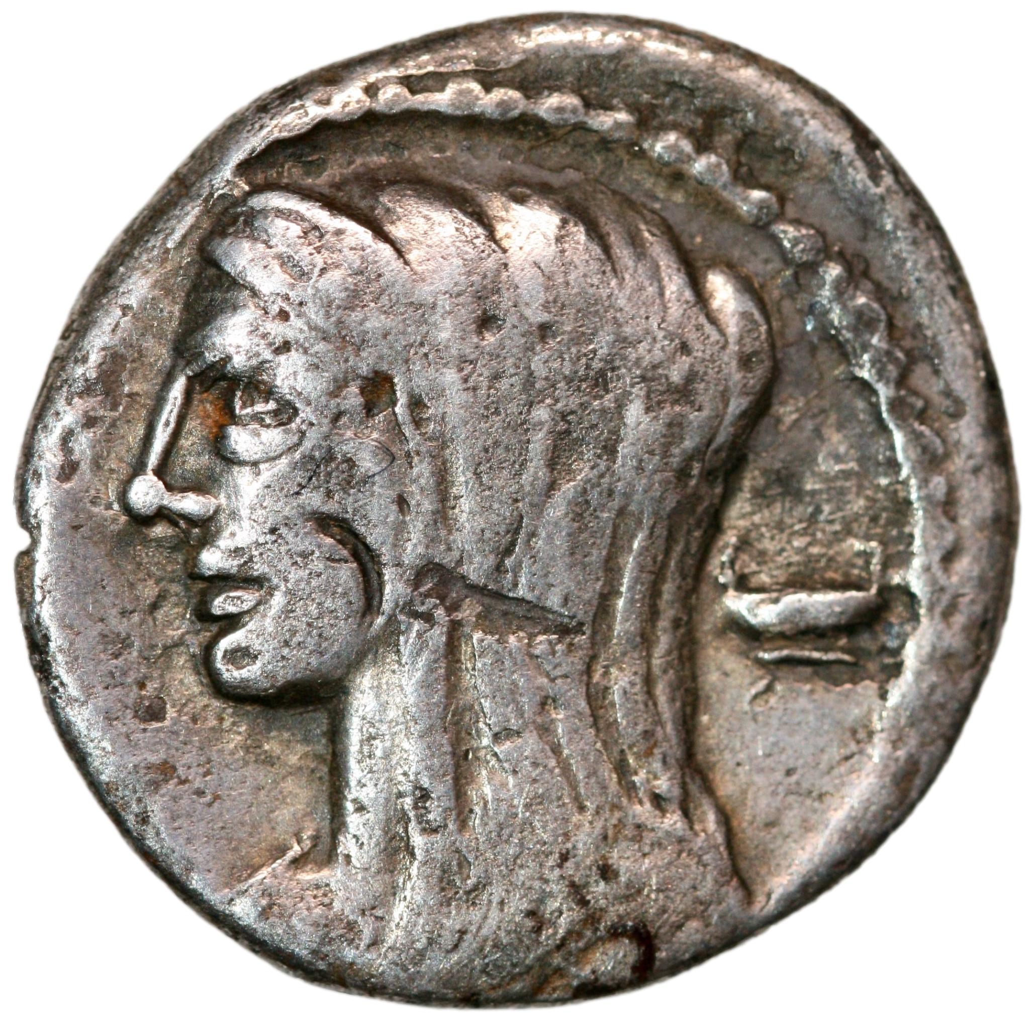 Denarius from L. Cassius Longinus (63 BC) | Greek Coins